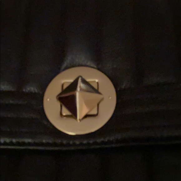 kate spade | Bags | Kate Spade Quilted Leather Turn Key Lock Gold ...